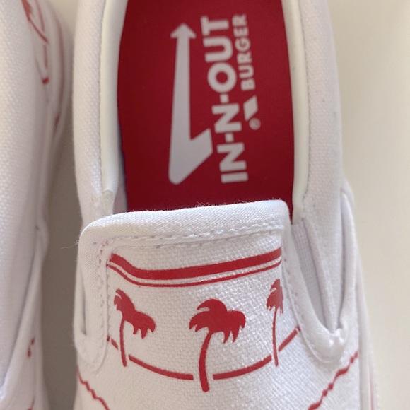 In-N-Out | Shoes | Innout Burger Vans Style Slip On | Poshmark